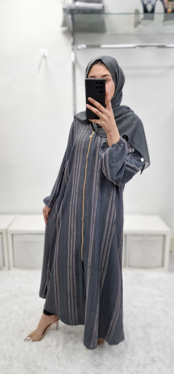 Lamisha grey – Aamina Abayas