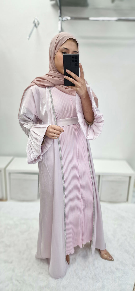 Nafeesa pink – Aamina Abayas